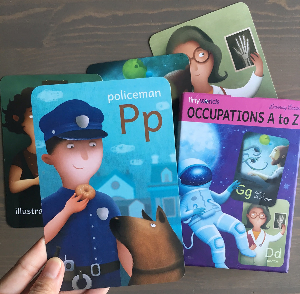 Occupations A to Z Cards – Tiny Worlds
